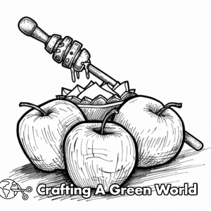 Rosh Hashanah Coloring Pages - Free & Printable!