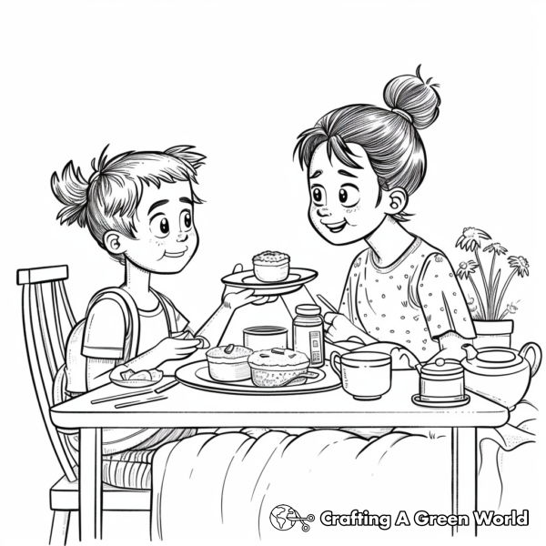 Free Online Mother's Day Coloring Pages - Free & Printable!