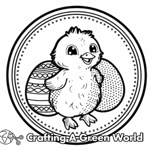 Easter Chick Coloring Pages - Free & Printable!