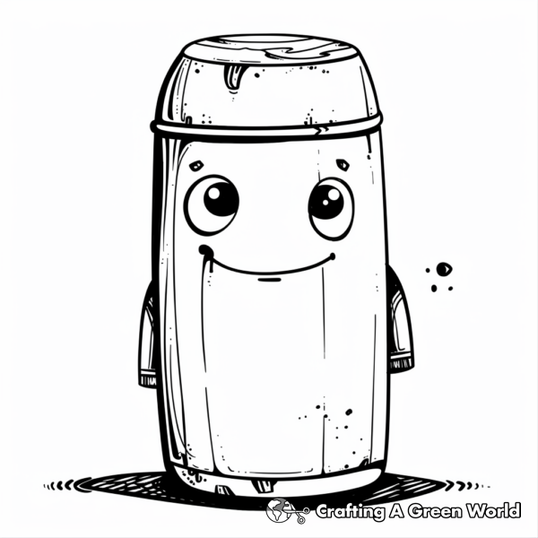 Water Bottle Coloring Pages - Free & Printable!