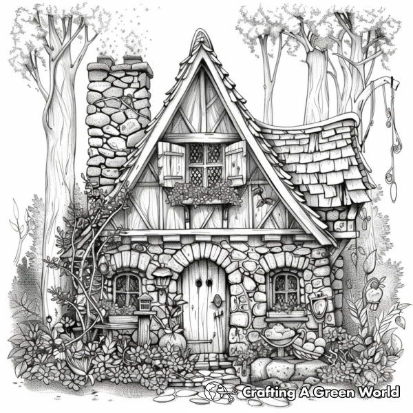 Cottagecore Coloring Pages - Free & Printable!