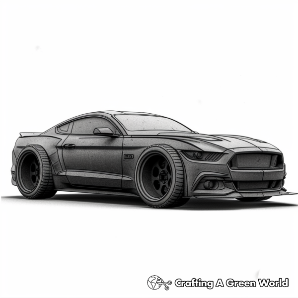 Ford Mustang Coloring Pages - Free & Printable!