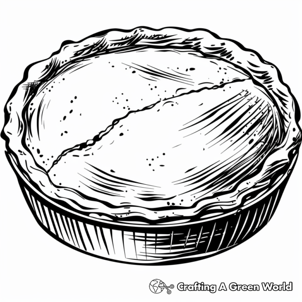 Pie Coloring Pages - Free & Printable!