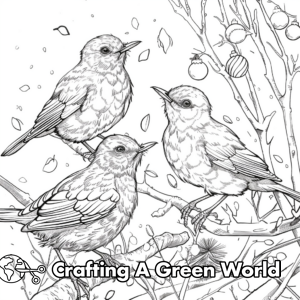 Christmas Animal Coloring Pages - Free & Printable!