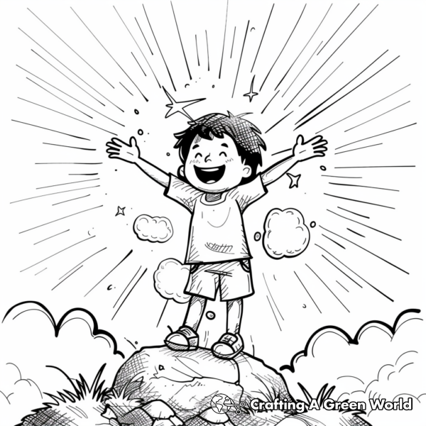 He Is Risen Coloring Pages - Free & Printable!