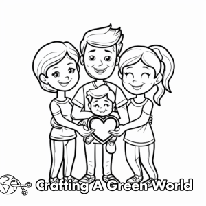Sharing Coloring Pages - Free & Printable!