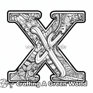 Letter X Coloring Pages - Free & Printable!
