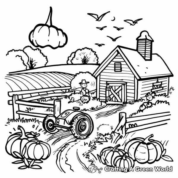 First Day Of Fall Coloring Pages - Free & Printable!