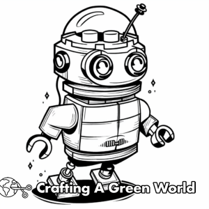 Lego Man Coloring Pages - Free & Printable!