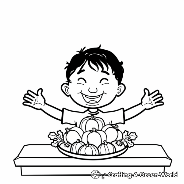 Give Thanks Coloring Pages - Free & Printable!