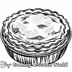 Pie Coloring Pages - Free & Printable!