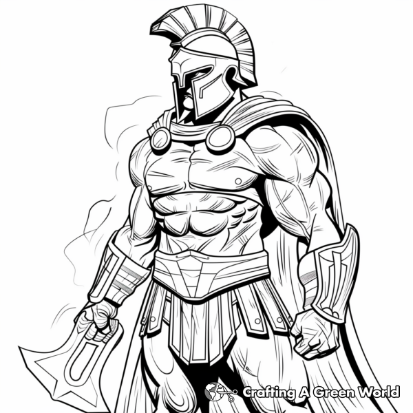 Spartan Coloring Pages - Free & Printable!