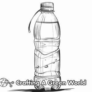 Water Bottle Coloring Pages - Free & Printable!