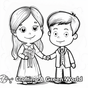 First Communion Coloring Pages - Free & Printable!