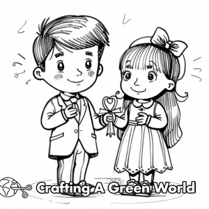 First Communion Coloring Pages - Free & Printable!
