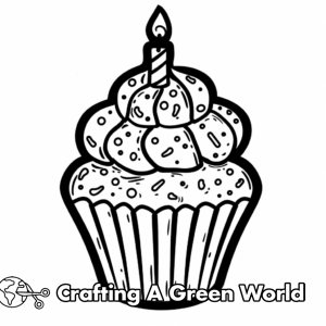 1st Birthday Coloring Pages - Free & Printable!