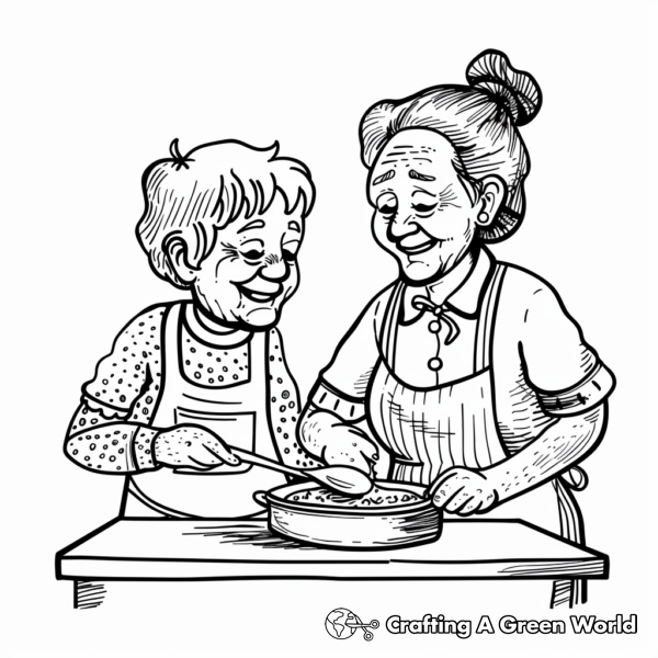 Happy Mothers Day Grandma Coloring Pages - Free & Printable!