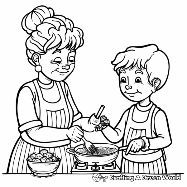 Happy Mothers Day Grandma Coloring Pages - Free & Printable!