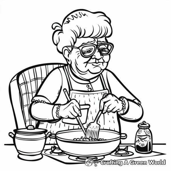 Happy Mothers Day Grandma Coloring Pages - Free & Printable!