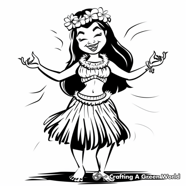 Luau Coloring Pages - Free & Printable!