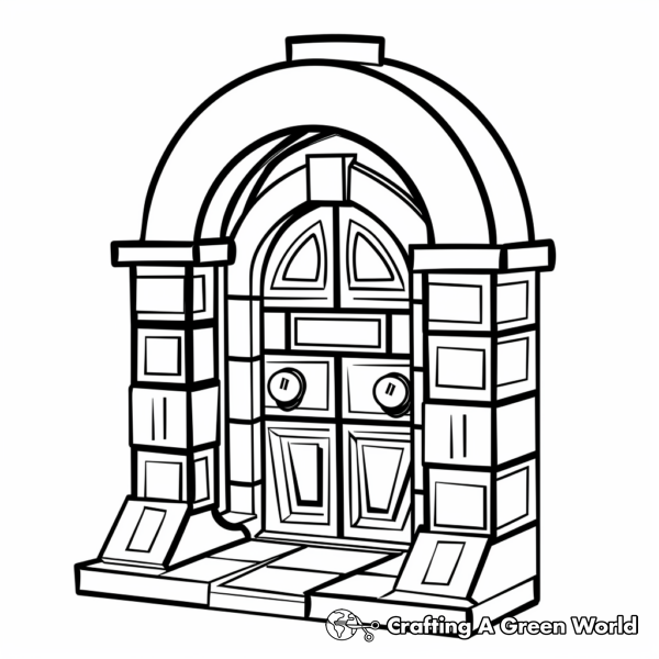 Roblox Doors Coloring Pages - Free & Printable!