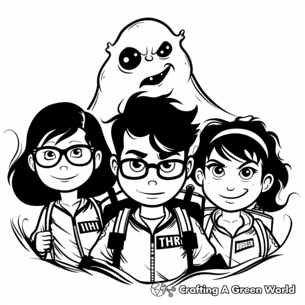 Ghostbusters Coloring Pages - Free & Printable!
