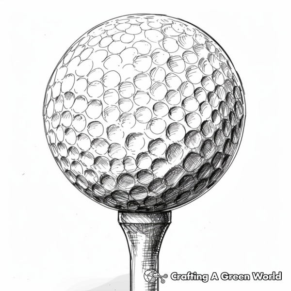 Golf Coloring Pages - Free & Printable!