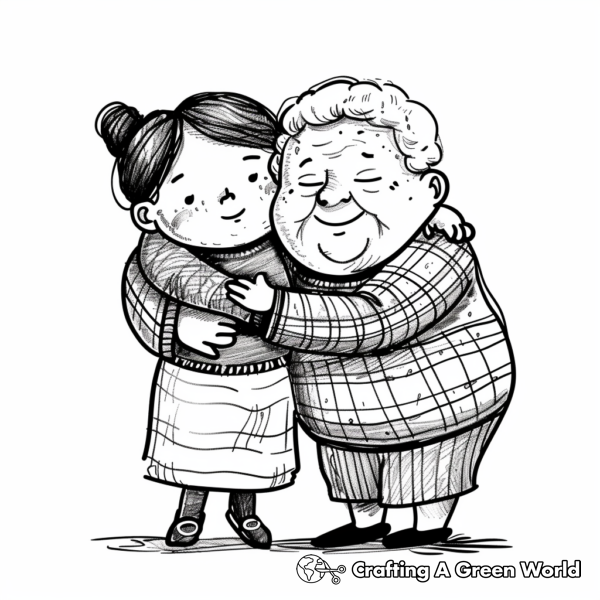 Happy Mothers Day Grandma Coloring Pages - Free & Printable!