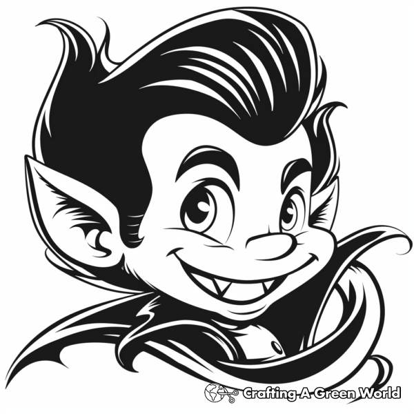 Vampire Coloring Pages - Free & Printable!