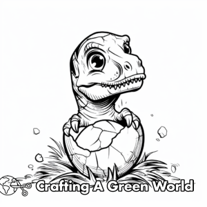 Jurassic World T-Rex Coloring Pages - Free & Printable!