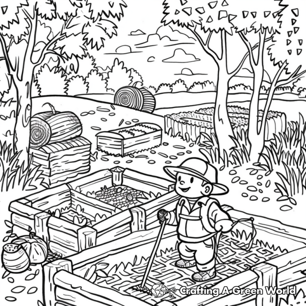 First Day Of Fall Coloring Pages - Free & Printable!