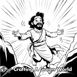 He Is Risen Coloring Pages - Free & Printable!