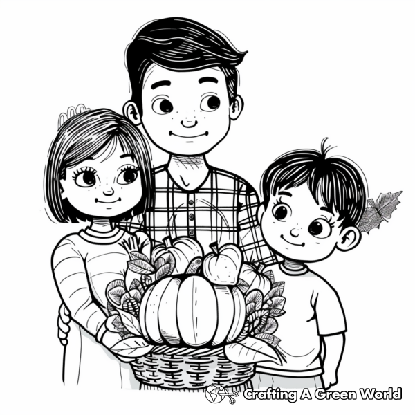 Give Thanks Coloring Pages - Free & Printable!