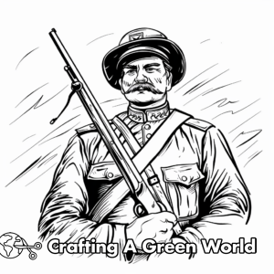 Union Soldier Coloring Pages - Free & Printable!