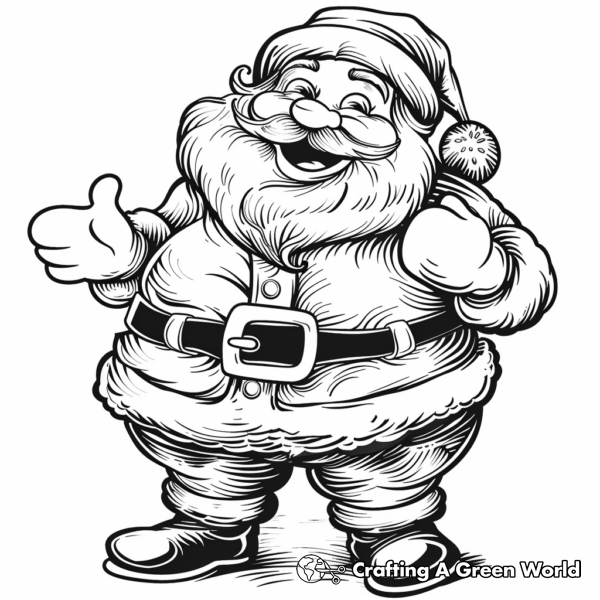 Funny Christmas Coloring Pages - Free & Printable!