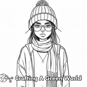 Outfits Coloring Pages - Free & Printable!