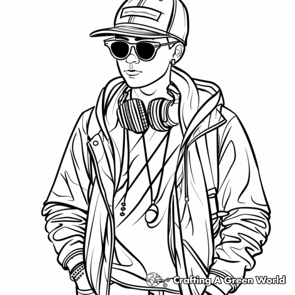 Outfits Coloring Pages - Free & Printable!