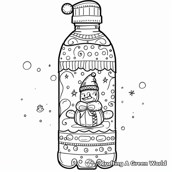 Water Bottle Coloring Pages - Free & Printable!