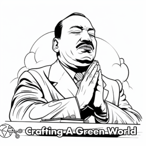 I Have A Dream Coloring Pages - Free & Printable!