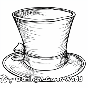 Hat Coloring Pages - Free & Printable!