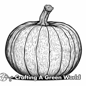 Blank Pumpkin Coloring Pages - Free & Printable!