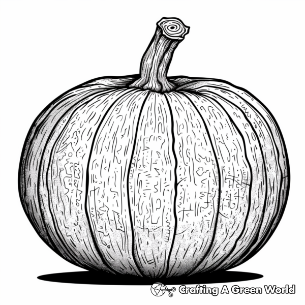 Blank Pumpkin Coloring Pages - Free & Printable!