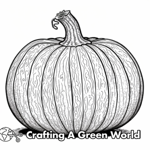 Blank Pumpkin Coloring Pages - Free & Printable!
