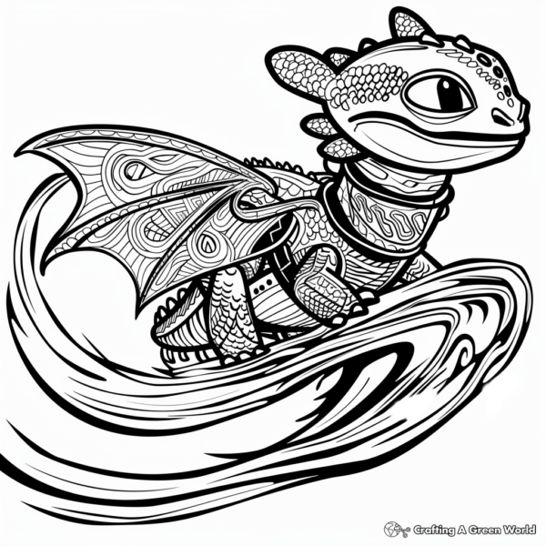 How To Train Your Dragon Coloring Pages - Free & Printable!