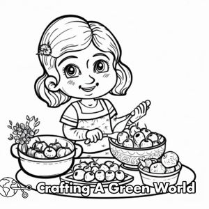 Jewish Themed Coloring Pages - Free & Printable!