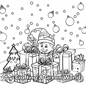 Funny Christmas Coloring Pages - Free & Printable!