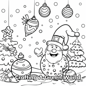 Funny Christmas Coloring Pages - Free & Printable!