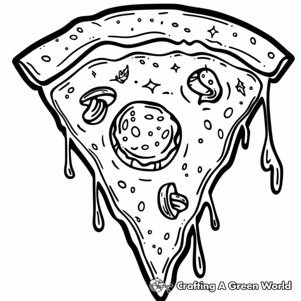 Simple Kawaii Food Coloring Pages - Free & Printable!