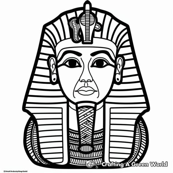 Pharaoh Coloring Pages - Free & Printable!