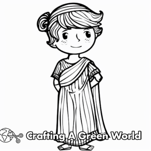 Toga Coloring Pages - Free & Printable!